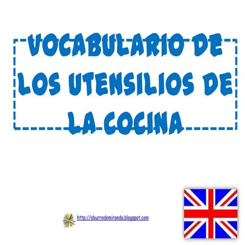 Vocabulario de los utensilios de la cocina | PPSX