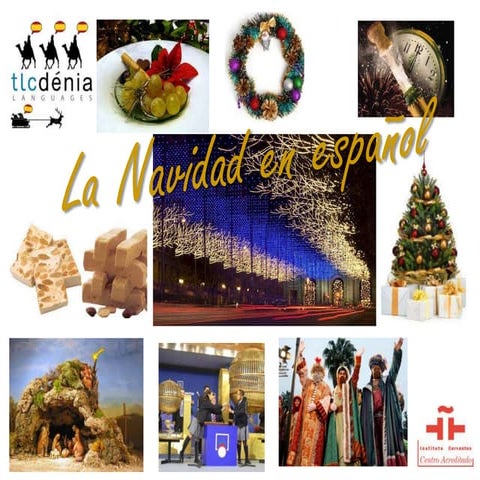 Vocabulario Navidad en español | PPTX