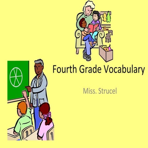 Vocabulary Presentation | PPT