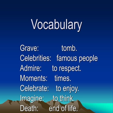 Presentation is about Vocabulary use.ppt