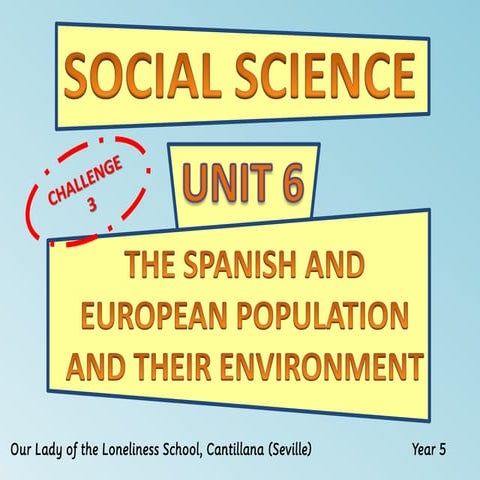 SPANISH AND EUROPEAN POPULATION (VOCABULARY CHALLENGE 3) | PDF