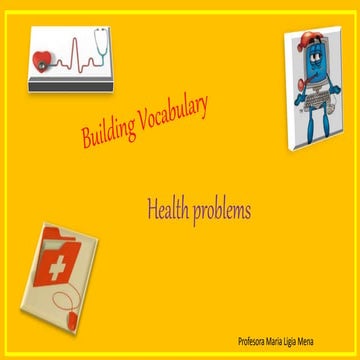 Vocabulary health problems | PPTX | Diseases and Conditions | Medical ...