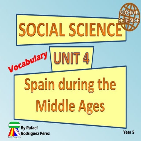 Vocabulary. Spain during the Middle Ages | PPT