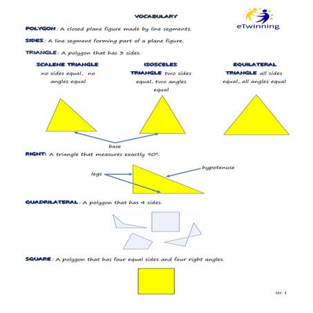 Geometry Vocabulary Grade 8 and Grade 9.pptx
