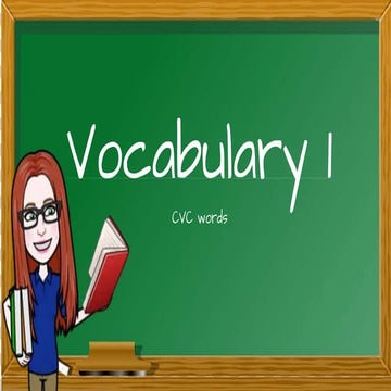 Vocabulary 1 | PPTX