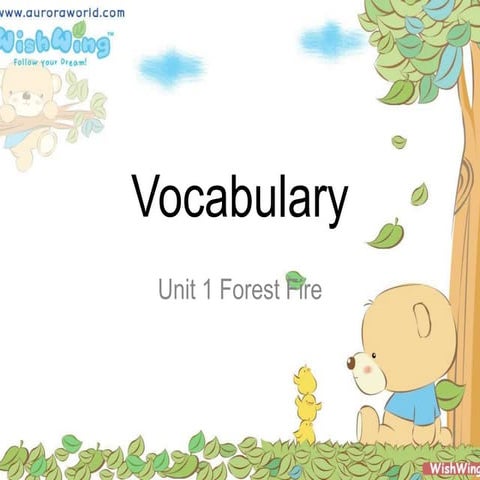 Vocabulary 1 b | PPT