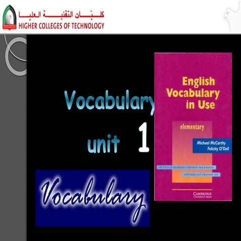 ‫Vocabulary 3 | PPTX