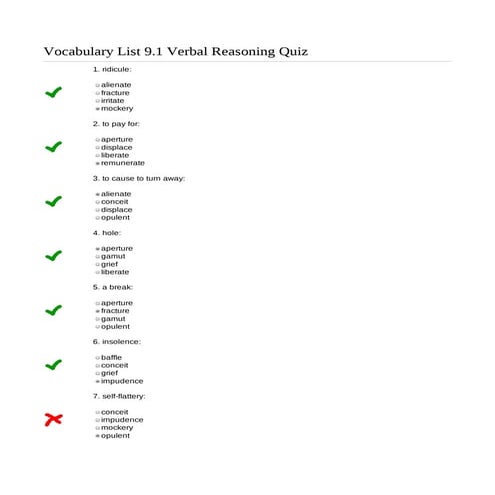 Vocabulary 9.1 | PDF