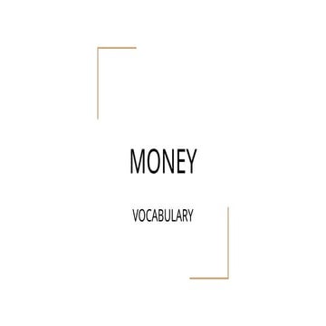 Vocabulary about MONEY in english classes.pptx