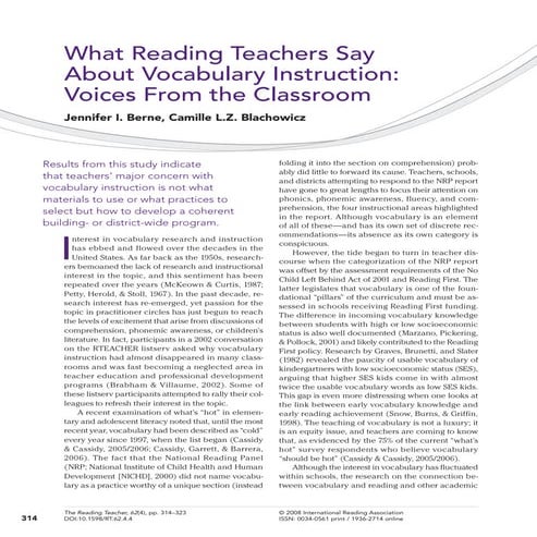 Vocabulary+article | PDF