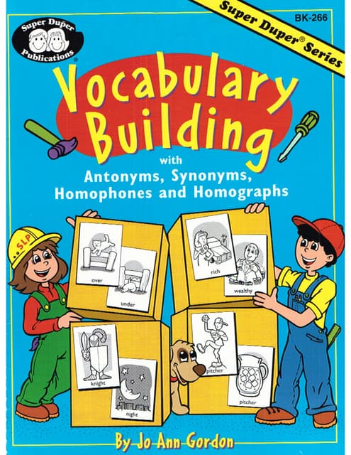 Presentation on vocabulary building | PPTX