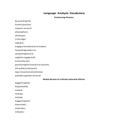 Vocabulary building for multiple text language analysis | PDF