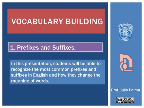 Prefix & Suffix | PPT | Geology | Science