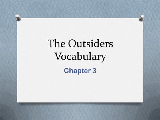 Rikki tikki-tavi Vocabulary | PPT | Books and Literature