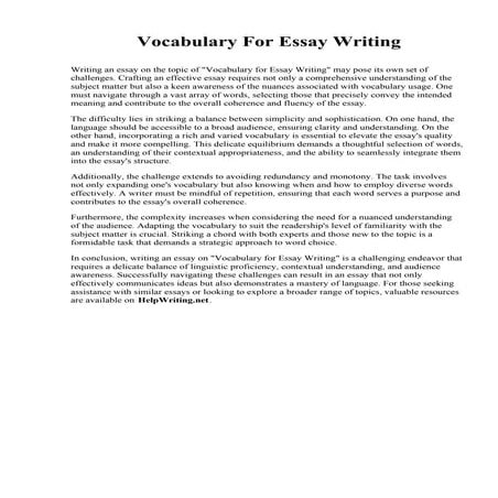 Vocabulary For Essay Writing.pdf