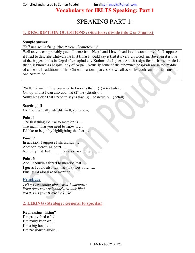 Vocabulary For Ielts Speaking vocabulary-for-ielts-speaking