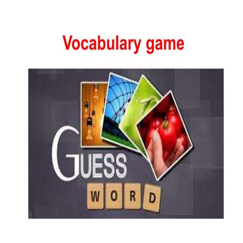 Crossword | PPT