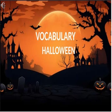 VOCABULARY related halloween traditions.pptx