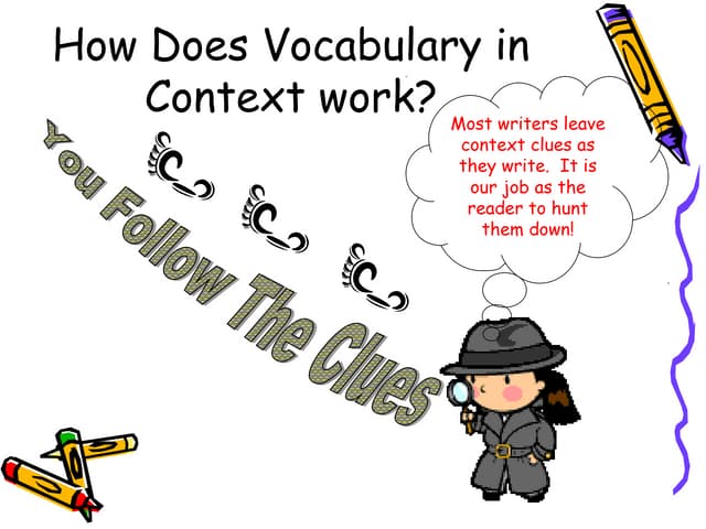 Context clues power point | PPT