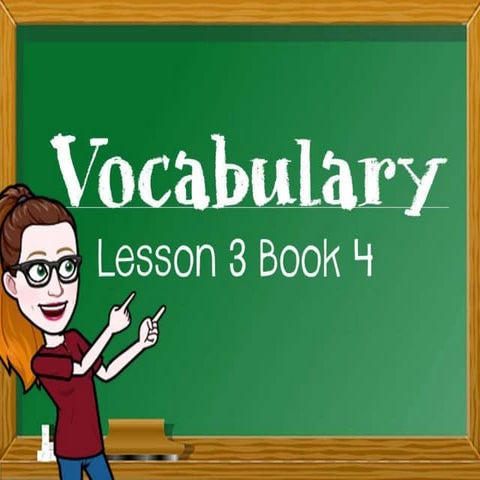 V. book 1 lesson 4 | PPTX