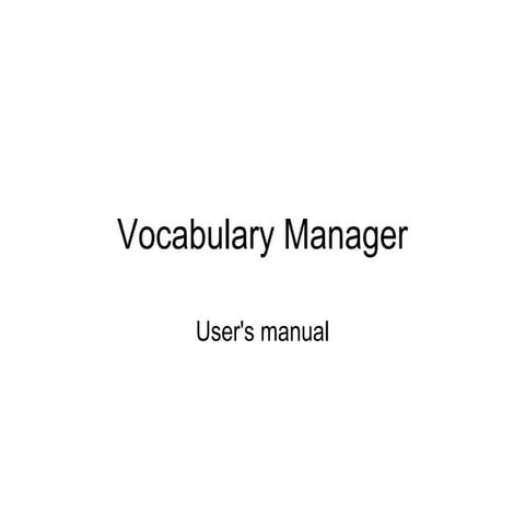 English Vocabulary for Project Management (Part 1) | PDF