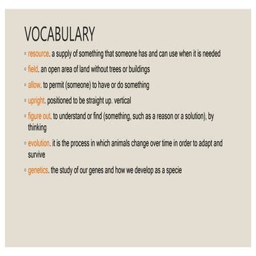 Learning Vocabulary | PPT