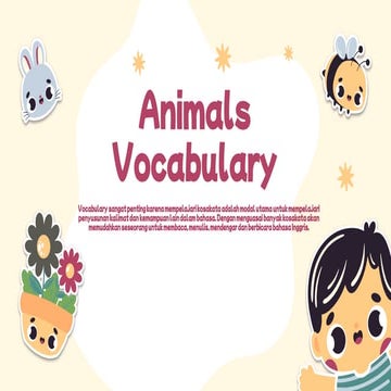 Vocabulary of animals.pptx