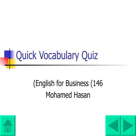 Business Vocabulary for IELTS, TOEFL and TOEIC | PDF