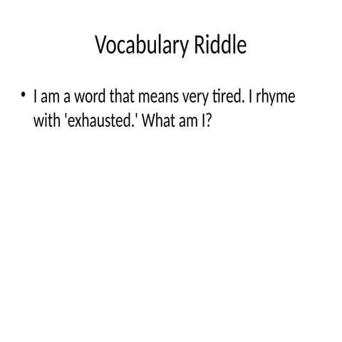 Vocabulary_Riddles_Game.pptfftftttttffdscgx | PPTX