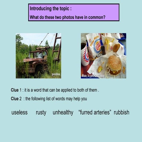 Vocabulary Rubbish | PPT