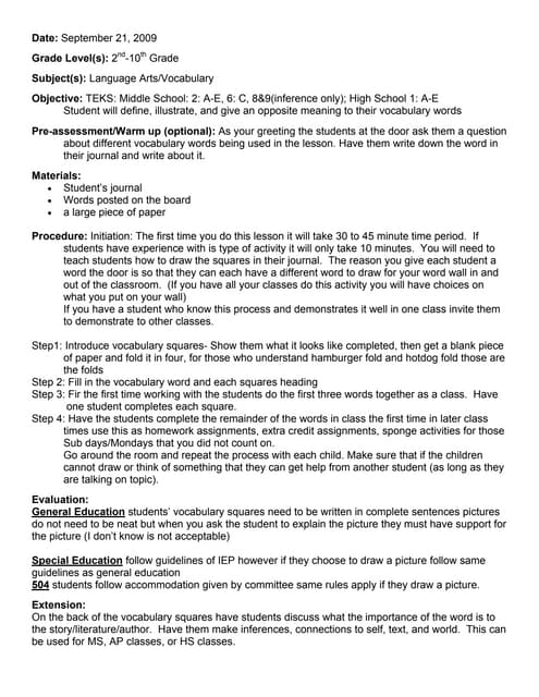 CSI Evidence Lesson Plan | PPT