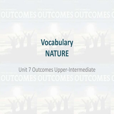 Vocabulary unit 7 | PPT