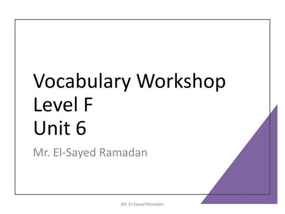 Vocabulary Workshop Level G Unit 1 Presentation.pptx