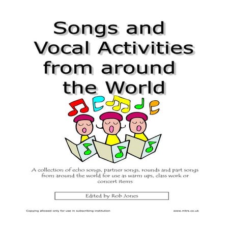 Vocal activities | PDF