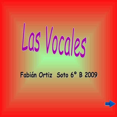 Vocales | PPT