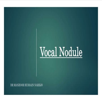 vocal nodule.pptx