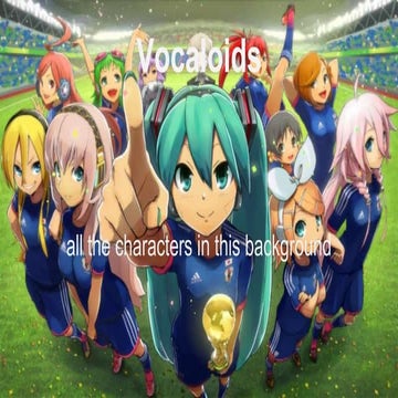 Vocaloids | PPTX