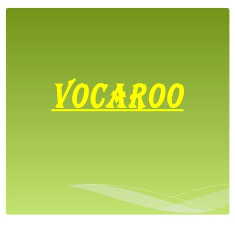 VOCAROO - TUTORIAL: PINAR DE LA RUBIA | PDF