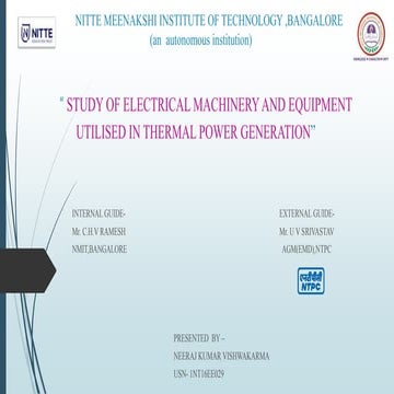 Vocational training in ntpc rihandnagar | PPT