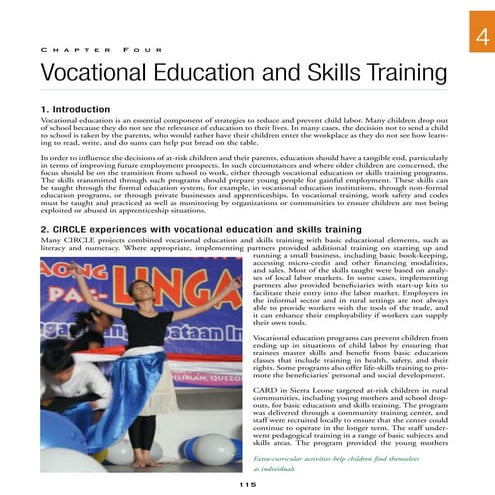 Vocational training skills | PDF