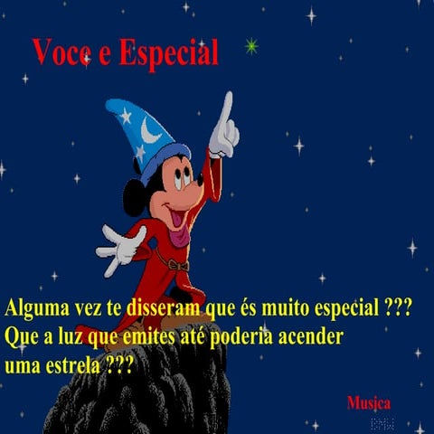 Voce e especial | PPS