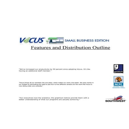 Vocus Features | PDF | Web Hosting | Internet