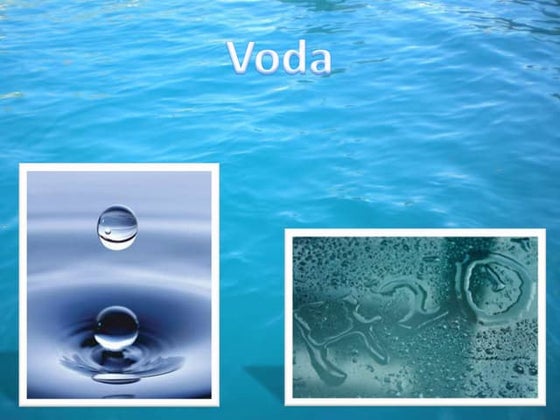 Voda prezentacija | PPTX