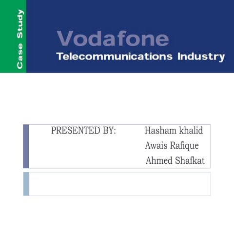 Vodafone presentation | PPTX