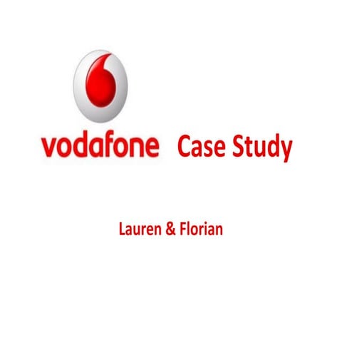 Vodafone Case Study | PPT