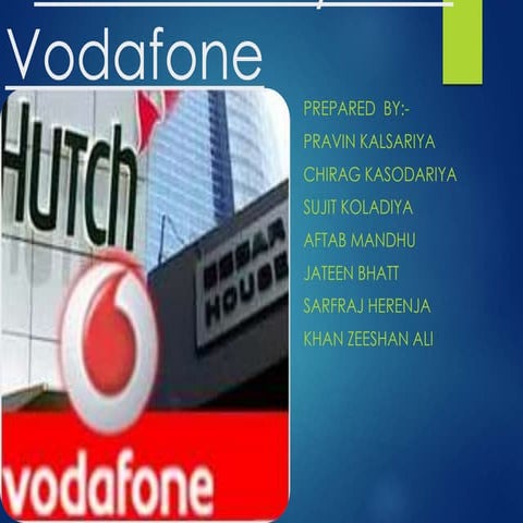 Vodafone Marketing | PPTX