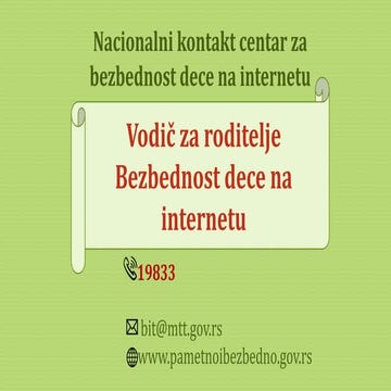 Vodic za roditelje | PDF