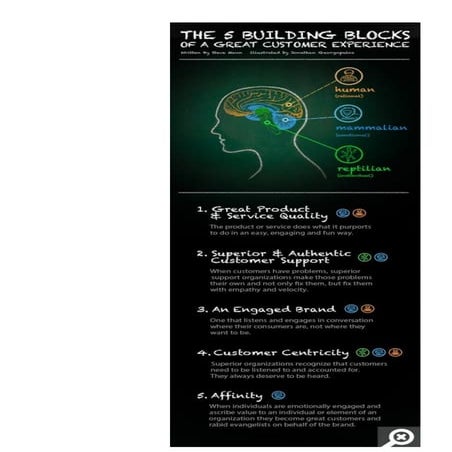 The 5 building blocks of a great customer experience | PDF