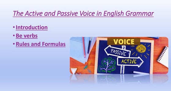 PASSIVE VOICE | PPT