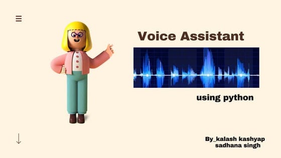 Personal Voice Assistant using python.pptx